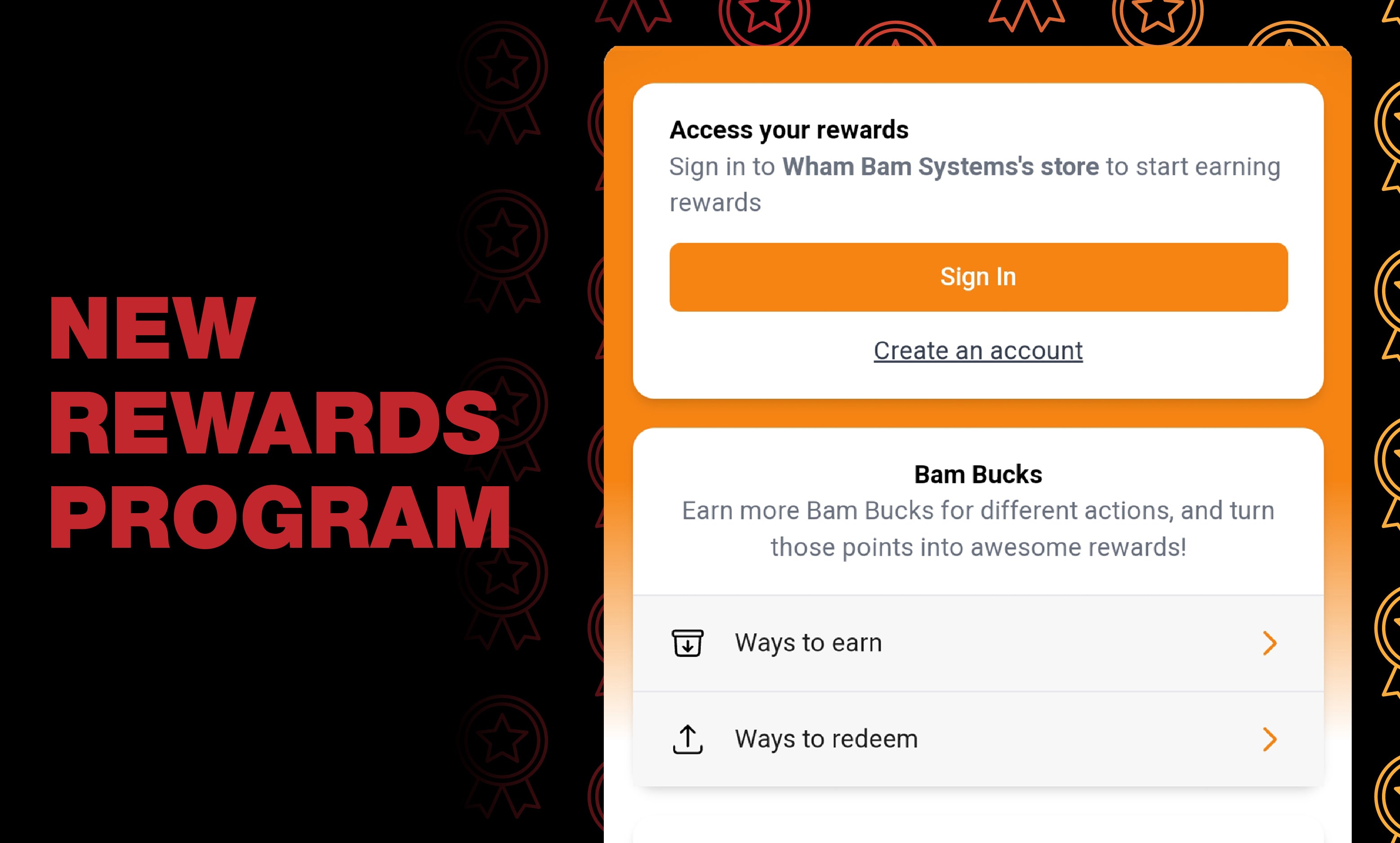 New Rewards Program – Wham Bam Systems
