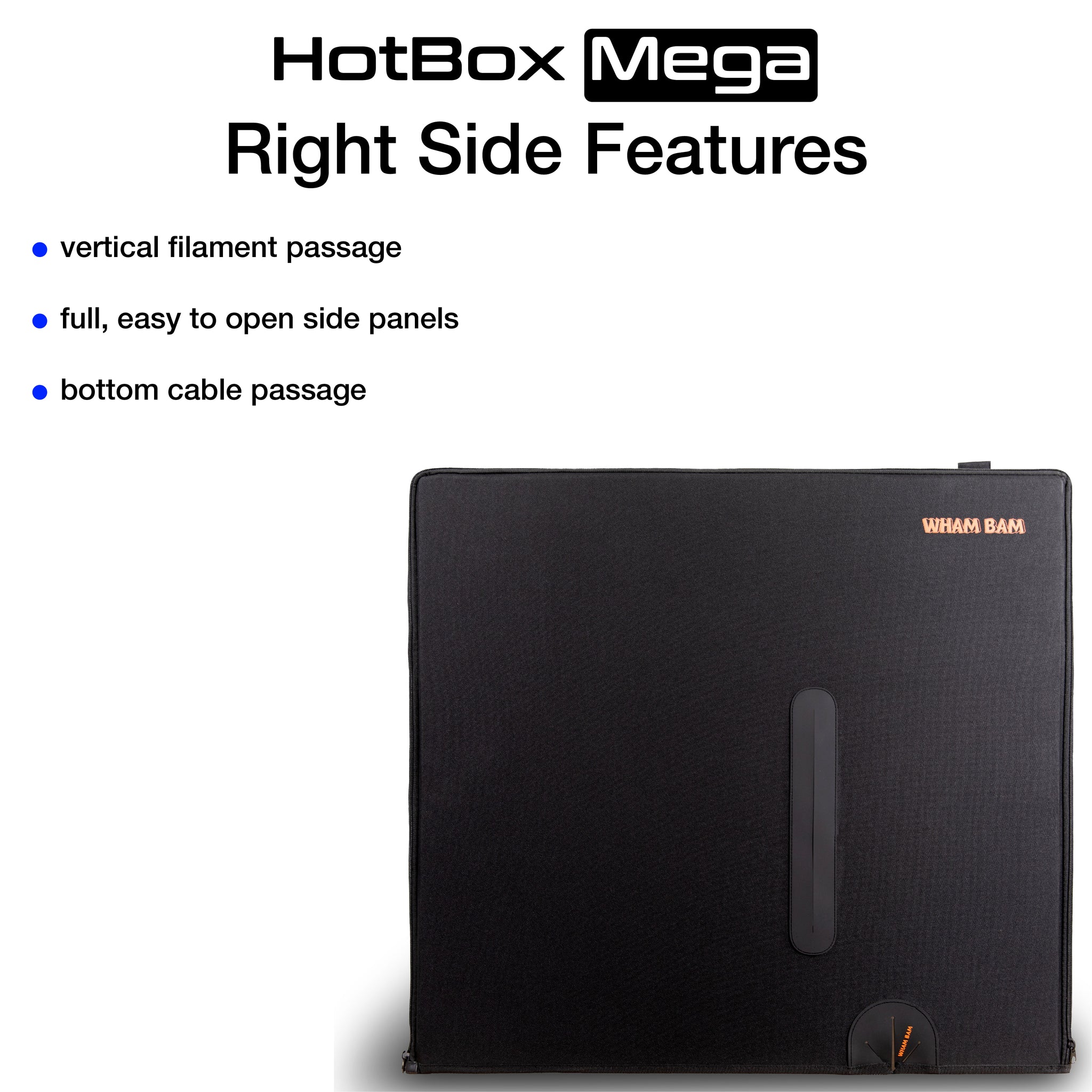HotBox Mega - 3D Printer Enclosure – Wham Bam Systems