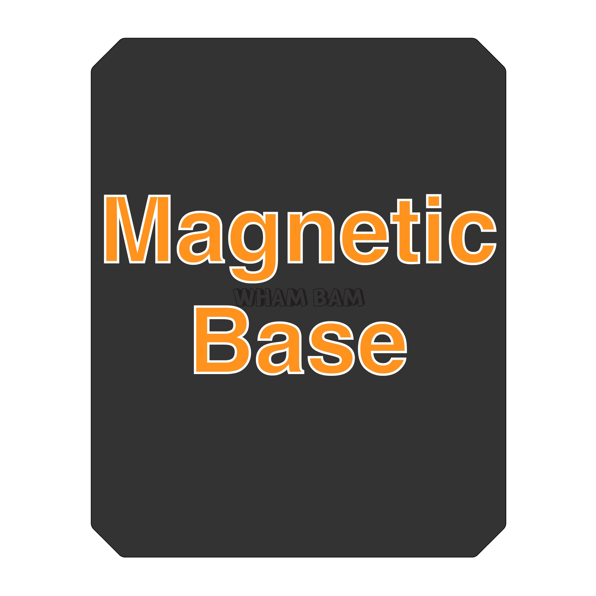 Magnetic Base - 254 x 203 - MakerGear M2 & M3 – Wham Bam Systems