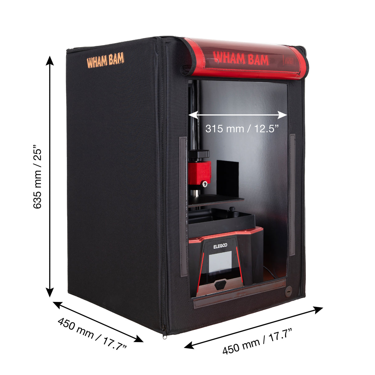 Resin HotBox Mega - 3D Printer Enclosure – Wham Bam Systems