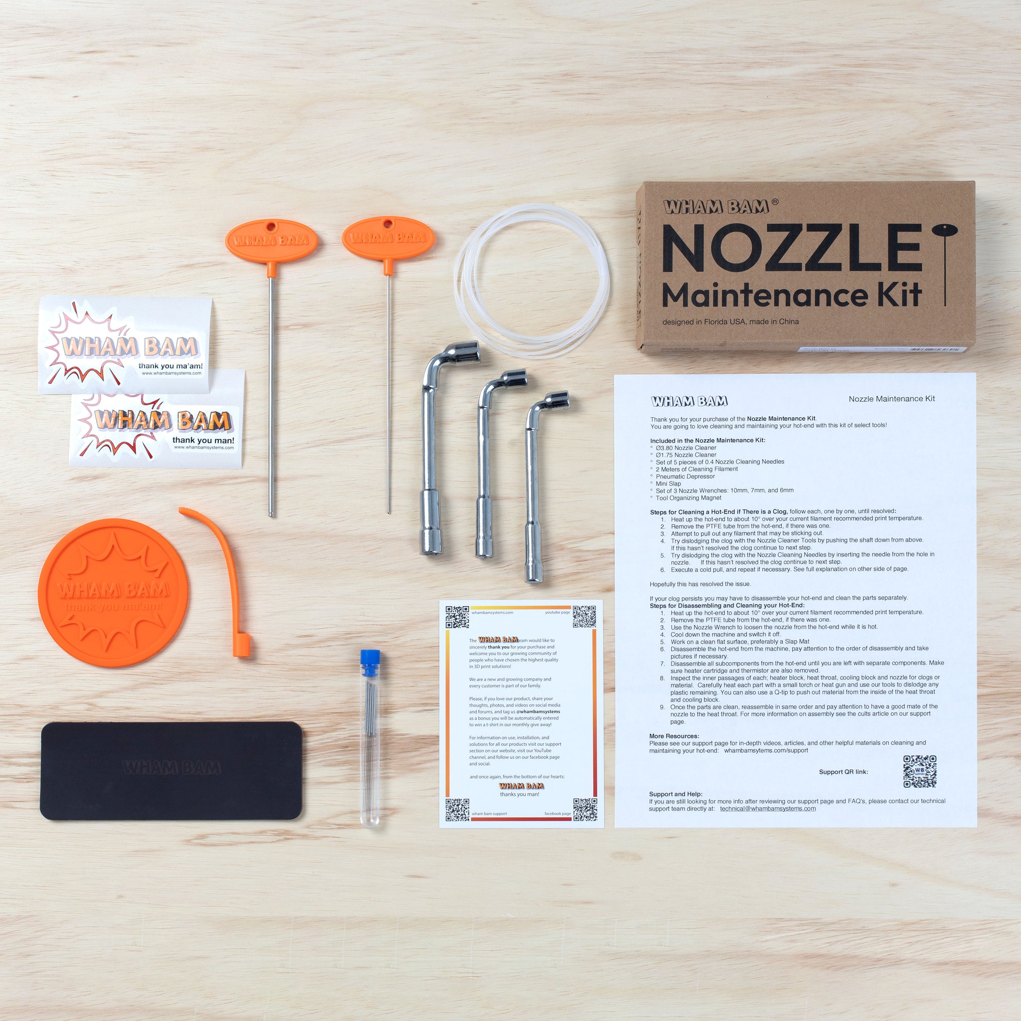 Nozzle Maintenance Kit – Wham Bam Systems