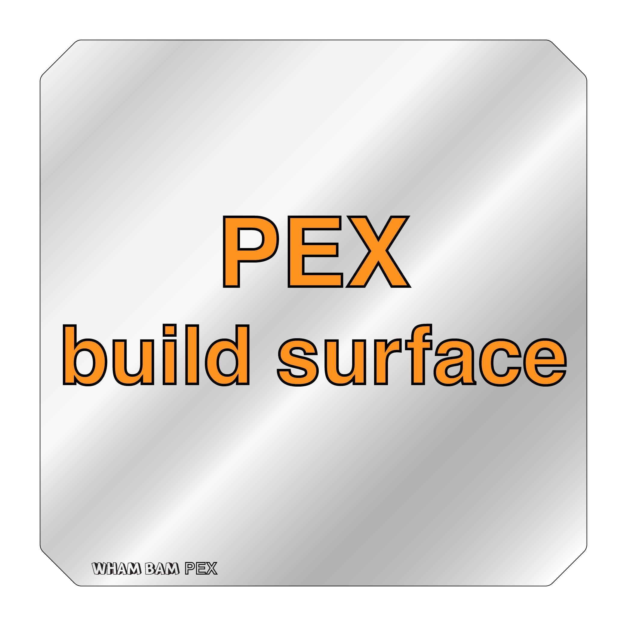 PEX Build Surface - 220 x 220 - Anet A8, MonoPrice Maker Select Plus ...